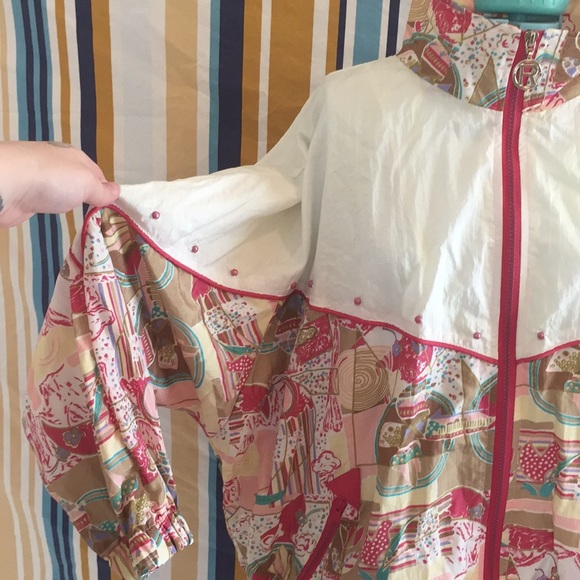Vintage | Jackets & Coats | Vintage Pastel Pink Winder Breaker | Poshmark